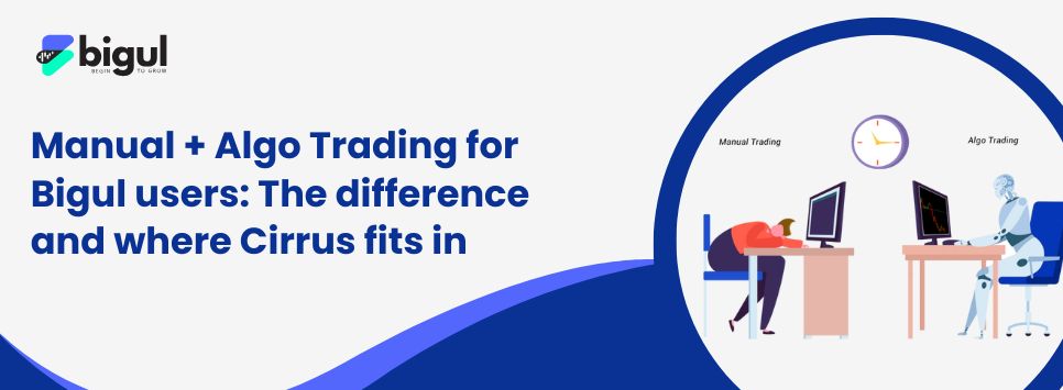 Manual vs Algo Trading for Bigul Users | Where Cirrus Fits